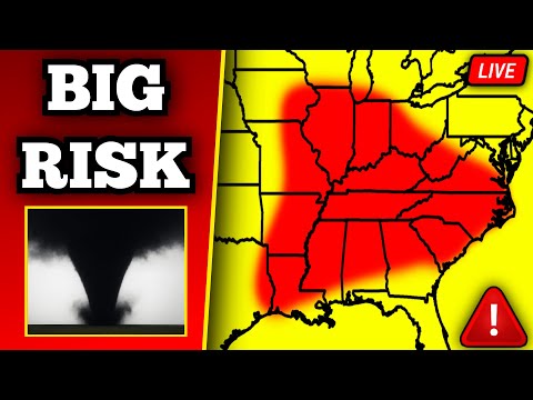 The Tornado Emergency In Huntsville, Alabama, As It Occurred Live - May 20th, 2025