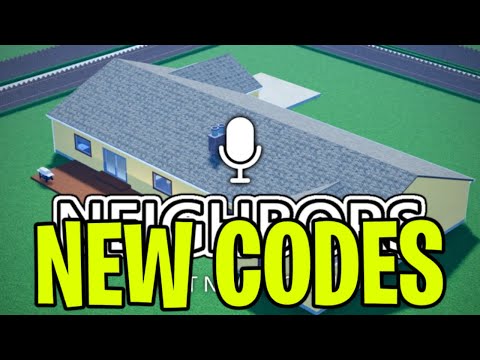 4 NEW Neighbors Codes | Roblox Neighbors Codes (January 2025)