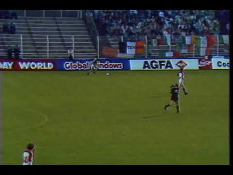 IRELAND V LUXEMBOURG RTE SPORT HIGHLIGHTS - 1987 UEFA EUROPEAN FOOTBALL CHAMPIONSHIPS QUALIFIER