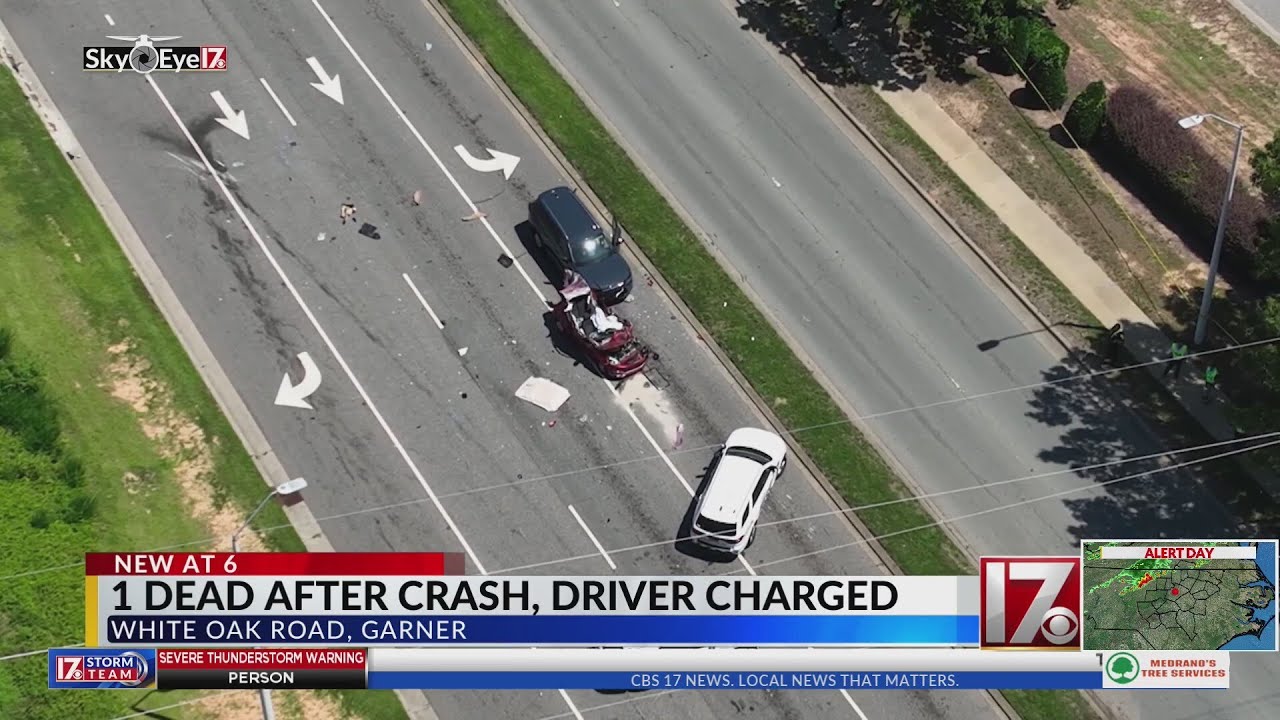 One dead, one charged in Garner crash