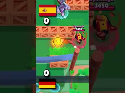 Lukas tippt DEUTSCHLAND vs SPANIEN WM SPIEL mit BRAWL STARS SIMULATION! ⚽😱 #shorts