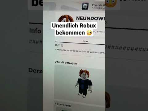 Kostenlose Robux bekommen 😳 #shorts #roblox #robux #gratis