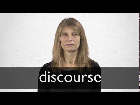 DISCOURSE definition and meaning | Collins English Dictionary