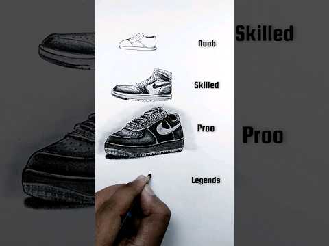 how to draw shoes #shorts #drawing #art #nike