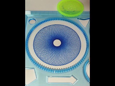 What does this pattern resemble??? Magic Ruler Small ruler, big wisdom #2024 #shorts #Spirograph