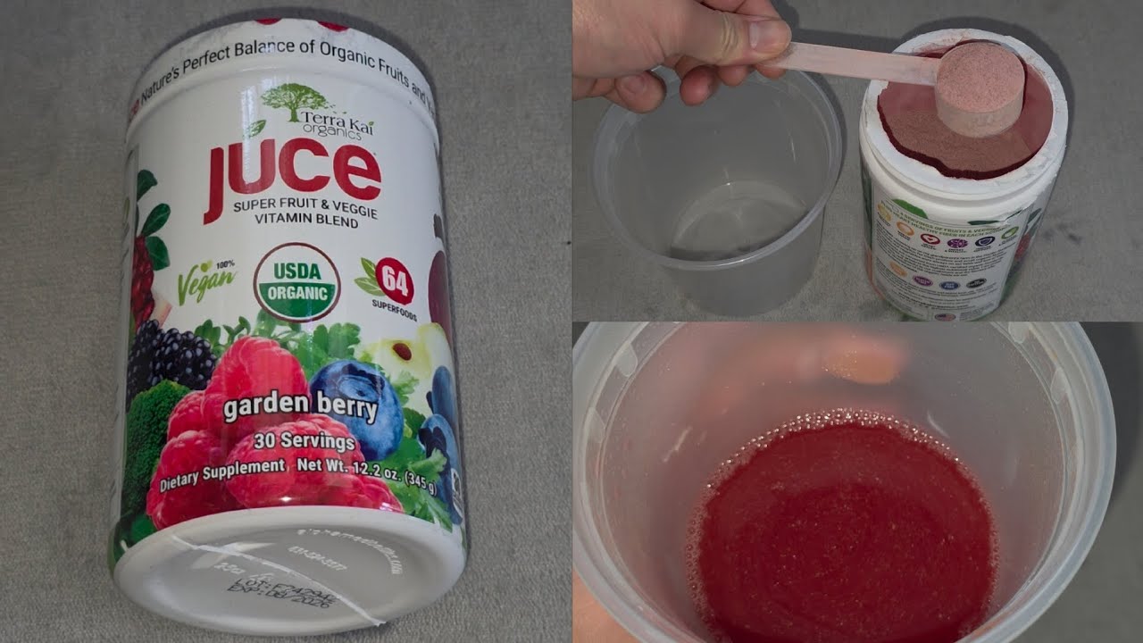 Costco Sale Item Review Terra Kai Júce Super Fruit & Veggie Vitamin Blend Garden Berry Taste Test