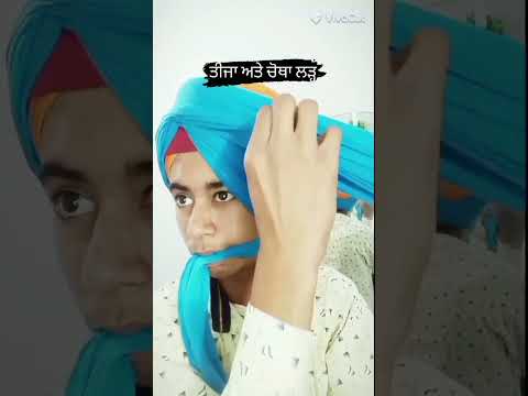 New turban easy style#wattan wali pagg#punjabi#turban#pagg#viral#shorts.