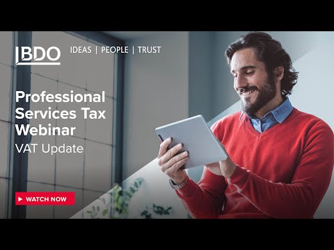 PS Tax Webinar - VAT Update with Ishvinder Bedi | BDO June 2023