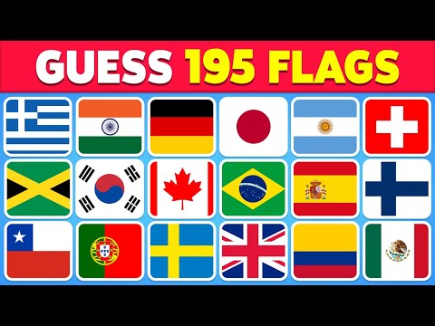 Guess All the 195 Flags of the World ???? | Guess the Country Flag Quiz 2024