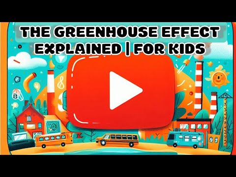The Greenhouse Effect Explained | For Kids #educationalvideo #greenhouse #kidslearning