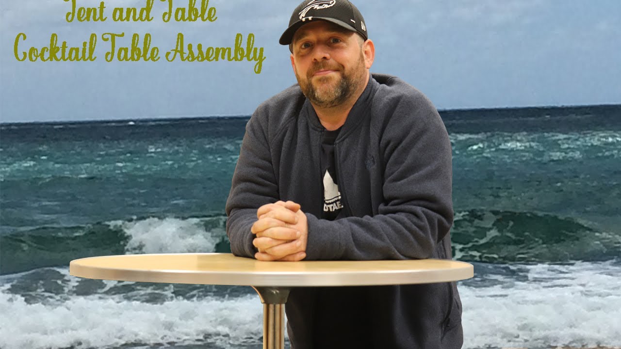 Cocktail Table Assembly | Tent and Table Cocktail Table