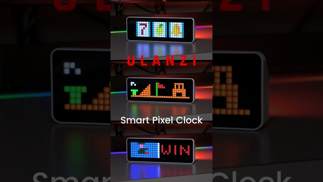 AWTRIX on ULANZI Smart PIXEL Clock