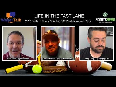2020 Folds of Honor QuikTrip 500 Predictions and Picks | NASCAR Odds | Life in The Fast Lane