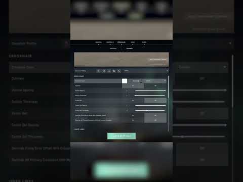 How To Get Custom Crosshair Colors #shorts #valorant