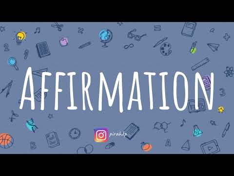 Affirmation meaning | Learn English Vocabulary | Word of the Day