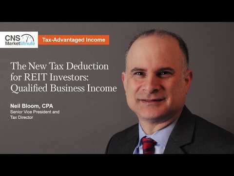 The New Tax Deduction for REIT Investors: Qualified Business Income