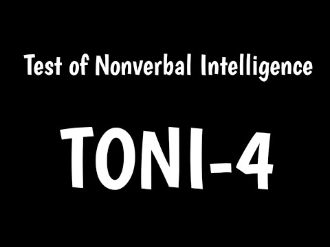 Test of Nonverbal Intelligence | TONI-4 |