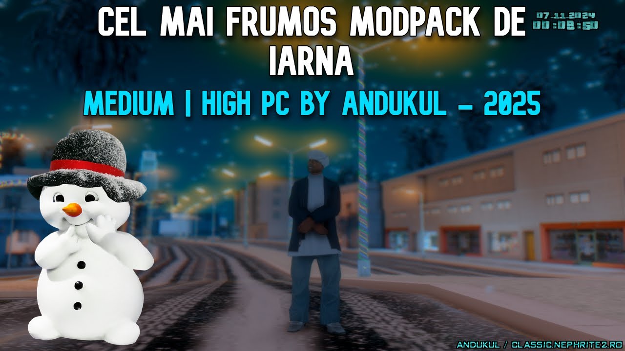 MODPACK SAMP WINTER (IARNA) 2025 BY ANDUKUL FOR MEDIUM -HIGH PC [LINK ...