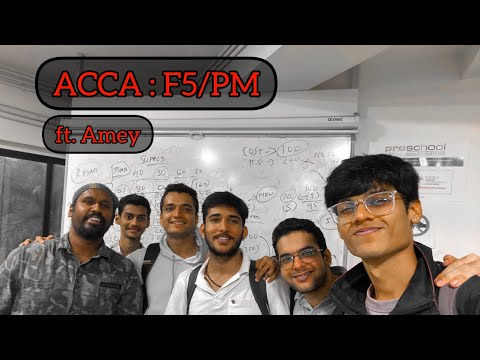 PM: WEB Co / F5 / ACCA ft Amey @CAAnshulMittal @opentuition @StudioAccantus @acca #accaexams