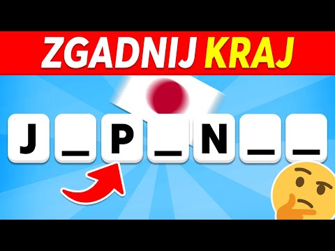 Zgadnij Kraj bez Samogłosek w 3 Sekundy 🌎🚩✅