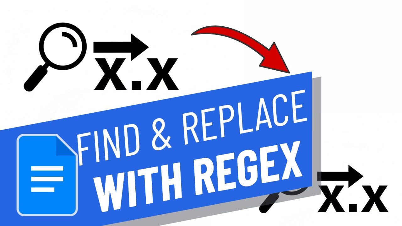 Find and Replace in Google Docs with Regex