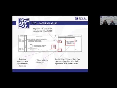 How to classify a HTS number?