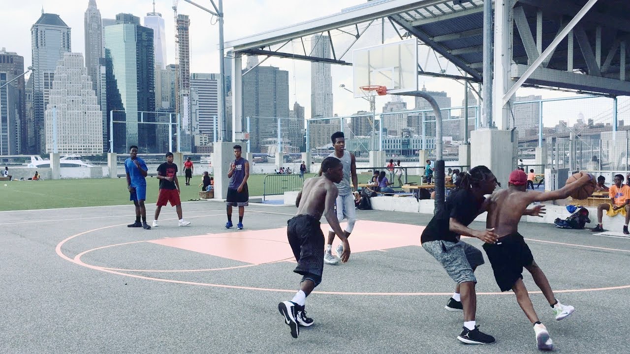 Brooklyn Bridge Park Pier 2  Basketball - 3D Audio
