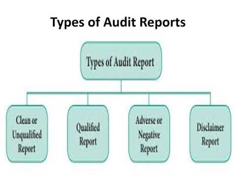 Auditing: Types of Audit Reports