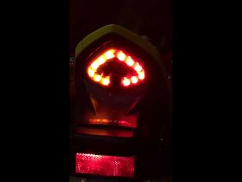 LED Rearlight with turn signal for CB500