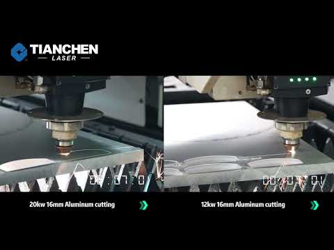 20kWvs12kW AluminumCutting