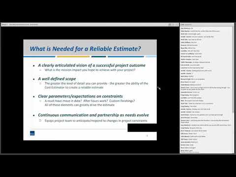 GSA PBS Client Enrichment Series - Cost Management Principles