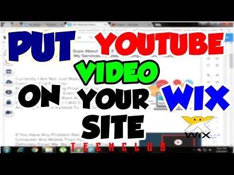 Upload Youtube Video On Your Wix Site!! Updated!