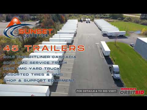 Sunset Logistics | Complete Trucking Company Liquidation **ONLINE AUCTION**