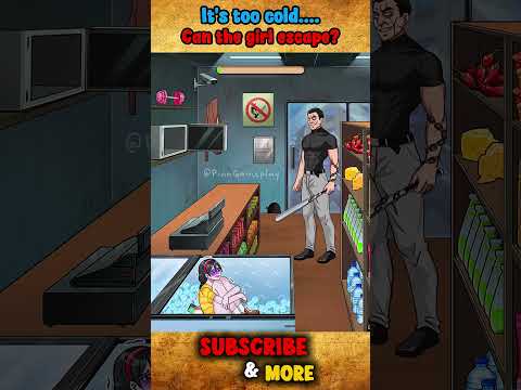 🎀It's so cold...Can the girl escape? #games #gameplay #funny