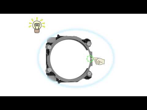 DWX 52DCi - Mounting the Disc Workpieces on the Adapter