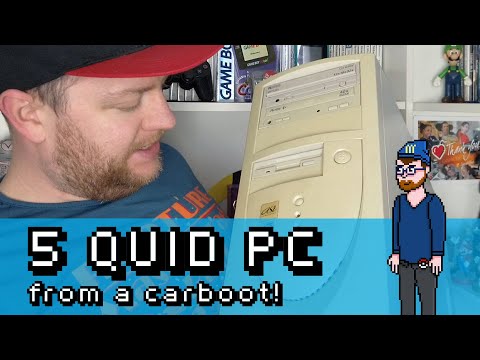 I bought a retro PC for £5 from a carboot sale! | BestNerdLife