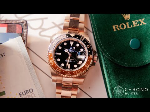 Flying First Class with the Rolex GMT Master II 'Root Beer' 126715CHNR | Chrono Hunter