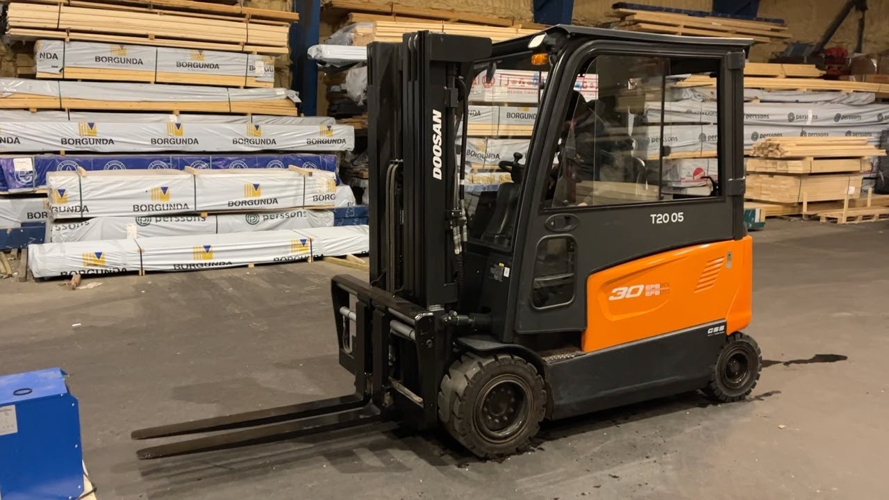 Motviktstruck Doosan B30X-7 EBP, Falköping, Klaravik auktion