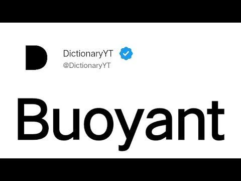 Buoyant Meaning in English