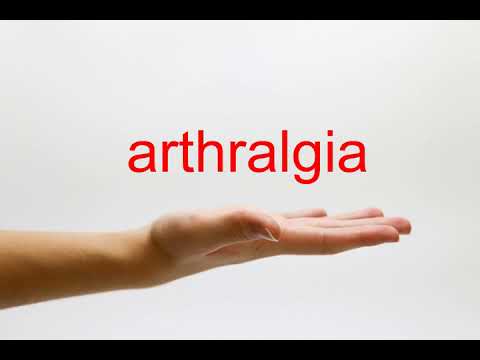 How to Pronounce arthralgia - American English