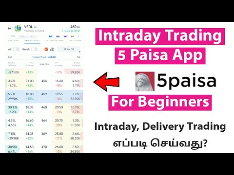 5 Paisa Intraday Trading Tutorial For Beginners Tamil | How To Start Trading On 5 Paisa App