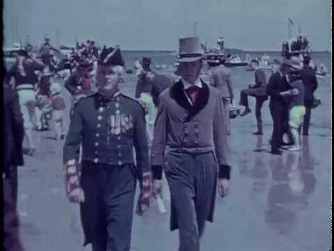 Governor Hindmarsh lands at Glenelg