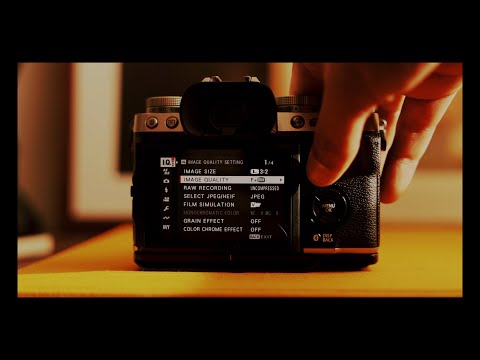 Fuji X-T5: Favorite settings