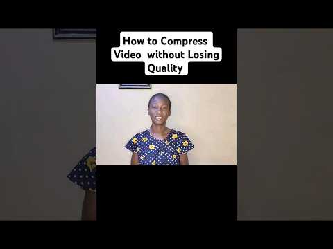 How to Compress Video without Losing Quality (Free) #compressing