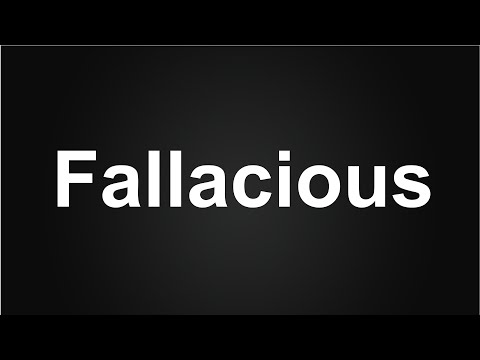 Fallacious Meaning in Urdu, How to Fallacious in English, Fallacious Meaning in Hindi