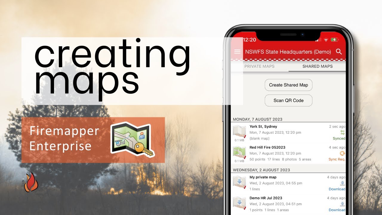 FireMapper Enterprise: Creating Maps