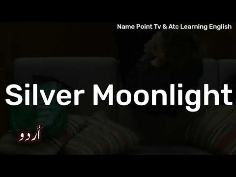 Silver Moonlight Meaning In Hindi | Silver Moonlight Meaning In Urdu | Silver Moonlight Ka Matlab Ky