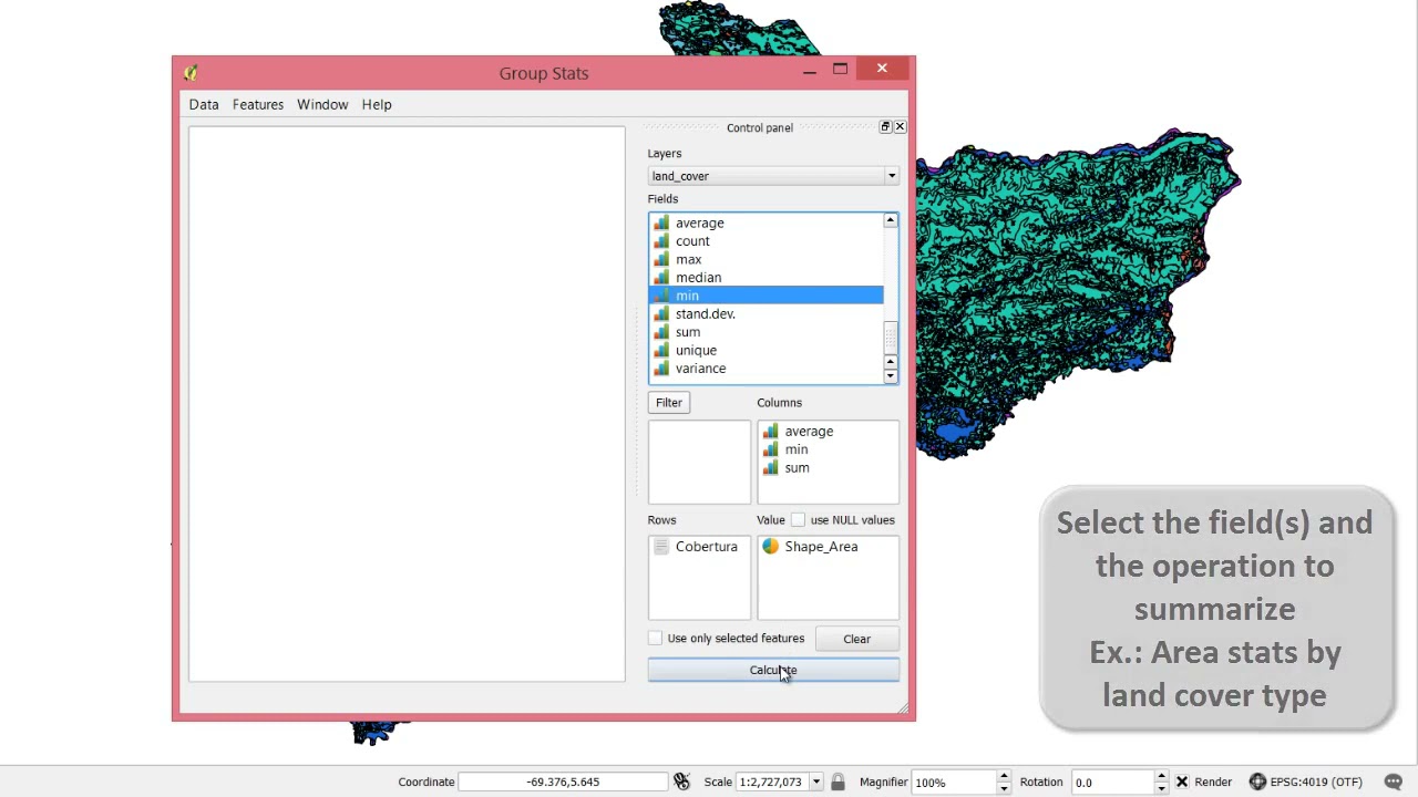 Fridays of QGIS How to calculate statistics for groups in a vector layer