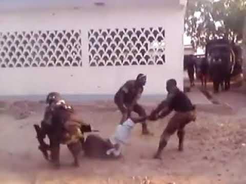 Professional genocidal cameroon soldiers BIR