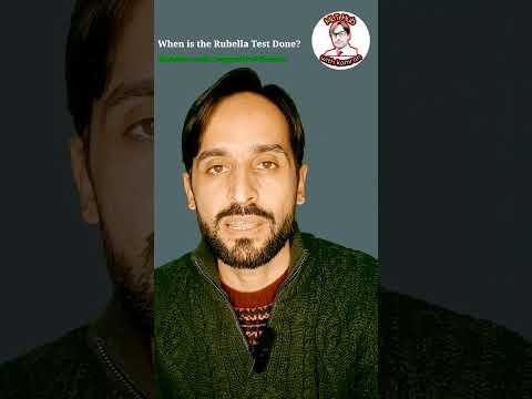 When is the rubella test done? #shorts #youtubeshorts #youtubeviralshorts #medicalshorts #mltshorts